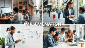 Implementieren Definition und Anwendung im Alltag