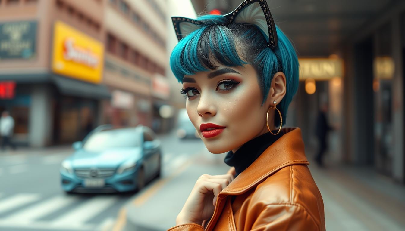 Kitty Cut Frisur: Der trendige Kurzhaarschnitt