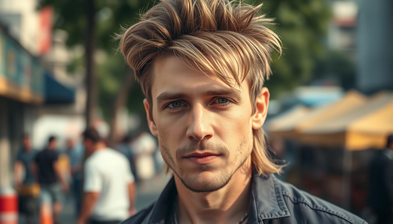 Mullet Frisur Männer: Trendy Haarschnitt für Herren