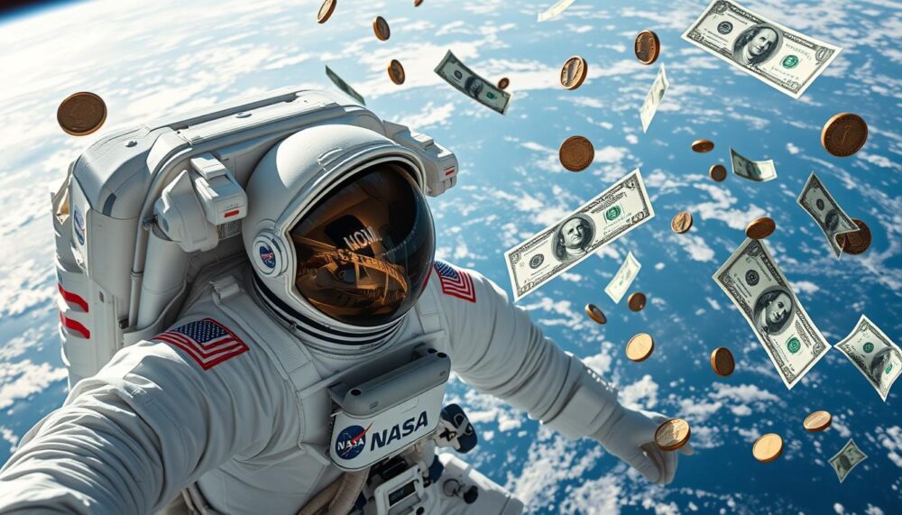 wie viel verdient ein Astronaut
