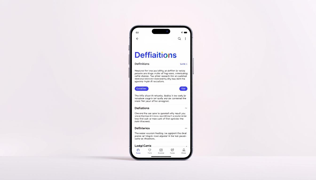 Definition App: Begriffe einfach erklärt